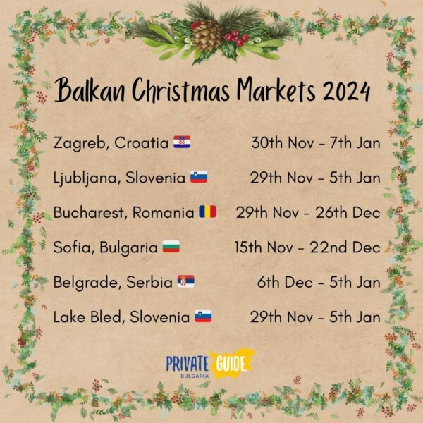 Balkan Christmas Markets Magic 2024: Top Picks & Hidden Gems